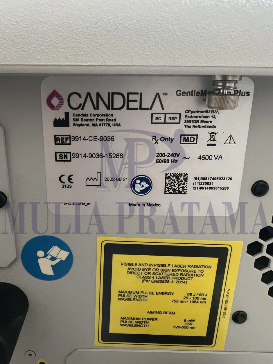 Candela GentleMax Pro Plus - Mulia Pratama Store